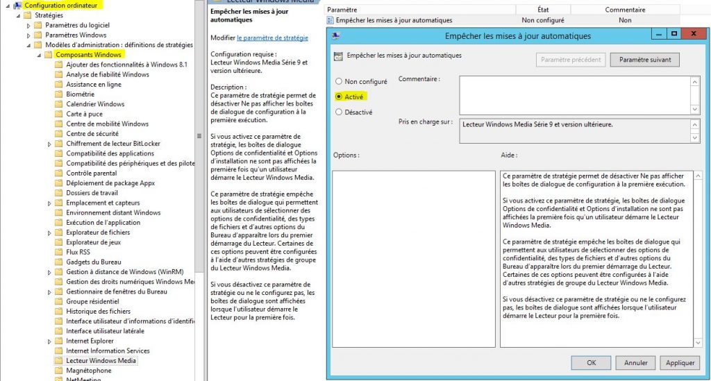 GPO WSUS - Configuration des Mises a Jour Automatique - PC2S - Bubu