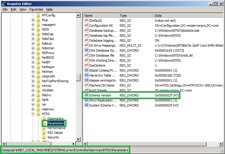 Vérifier la version du schéma Active Directory - PC2S - Bubu