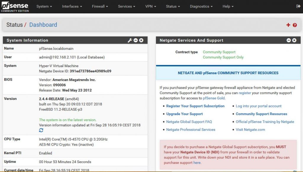 pfSense : Installation et Configuration - PC2S - Bubu