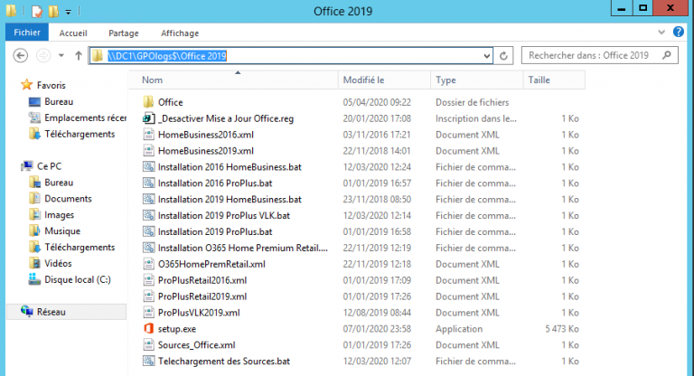 GPO – Déployer et Configurer Office 2016 2019 2021 en Entreprise - PC2S ...