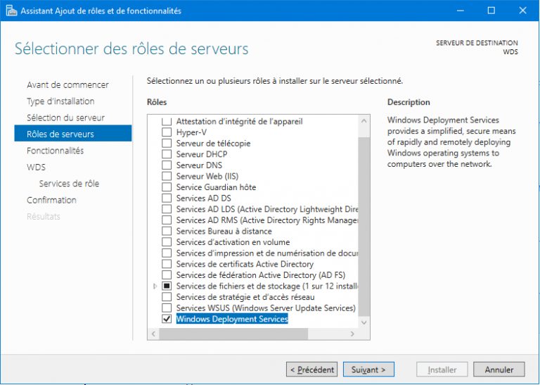 WDS - Installation et Configuration d'un Serveur WDS en Mode Autonome ...